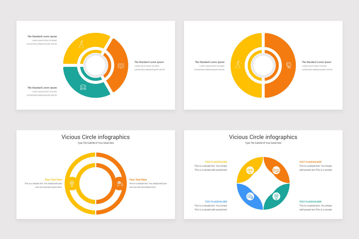 Vicious Circle Google Slides Template | Nulivo Market