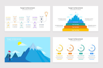 Target Achievement Google Slides Template | Nulivo Market
