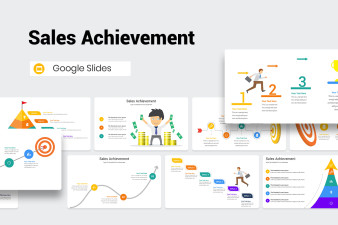 Sales Achievement Google Slides Template | Nulivo Market