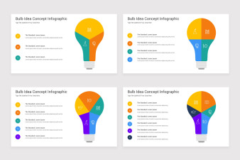 Bulb Idea Concept Infographic Google Slides Template | Nulivo Market