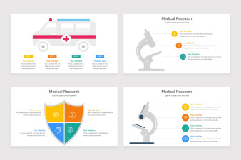 Medical Research Diagram Google Slides Template | Nulivo Market