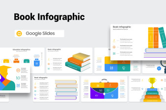 Book Infographic Google Slides Template | Nulivo Market
