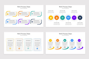 Work Process Steps Google Slides Template | Nulivo Market
