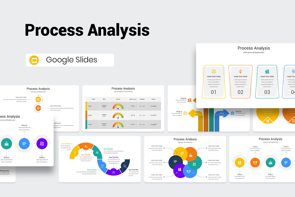 Process Analysis Google Slides Template | Nulivo Market