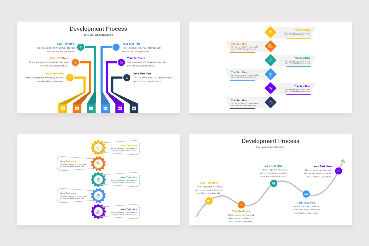 Development Process Google Slides Template | Nulivo Market