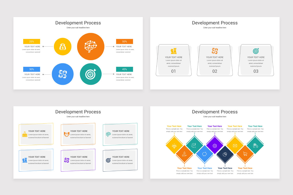 Development Process Google Slides Template | Nulivo Market