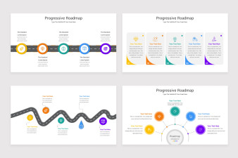 Progressive Roadmap Google Slides Template | Nulivo Market