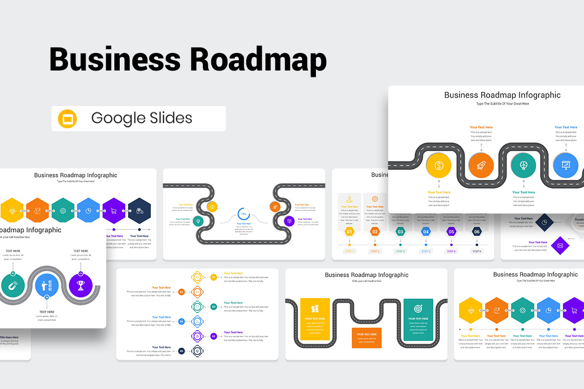 Business Roadmap Google Slides Template | Nulivo Market