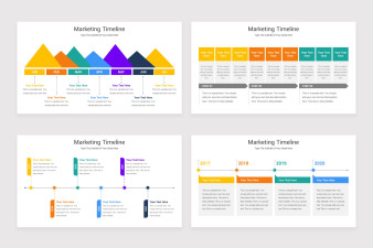 Marketing Timeline PowerPoint Template | Nulivo Market