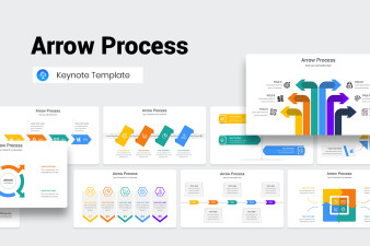 Arrow Process Keynote Template | Nulivo Market