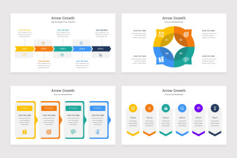 Arrow Growth Keynote Template | Nulivo Market