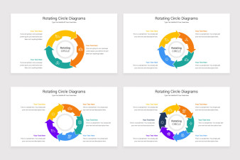 Rotating Circle Keynote Template | Nulivo Market