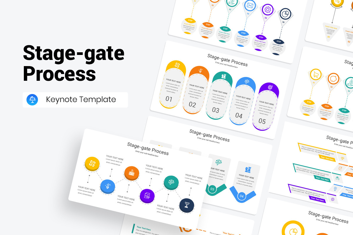 Stage-gate Process Keynote Template | Nulivo Market