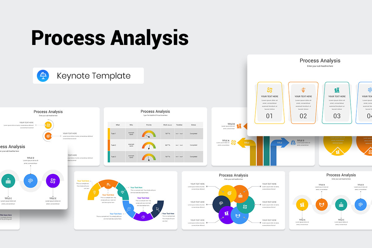 Process Analysis Keynote Template | Nulivo Market