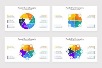 Puzzle Chart Infographic Keynote Template | Nulivo Market