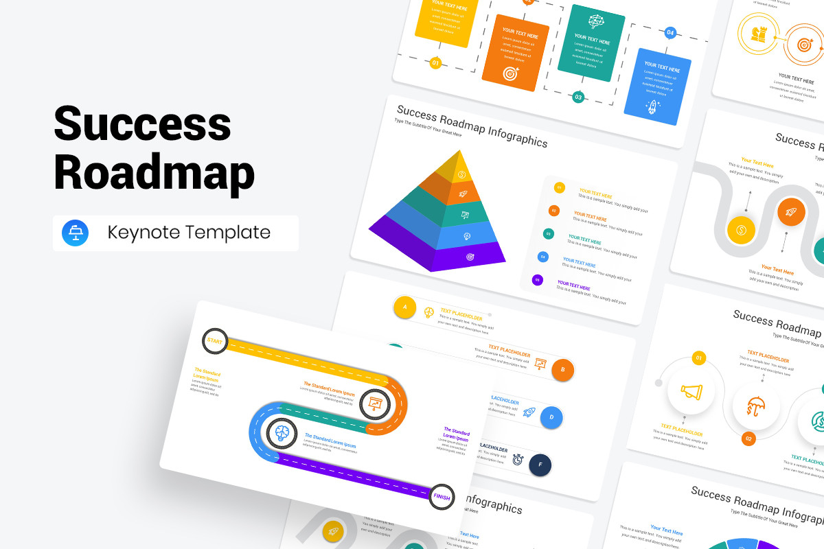 Success Roadmap Keynote Template | Nulivo Market