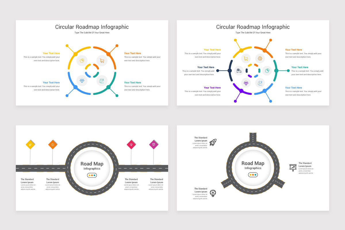 Circular Roadmap Keynote Template | Nulivo Market