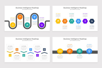 Business Intelligence Roadmap Keynote Template | Nulivo Market