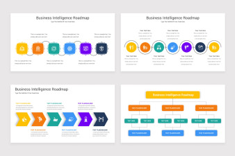 Business Intelligence Roadmap Keynote Template | Nulivo Market