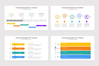 Change Management Timeline Keynote Template | Nulivo Market