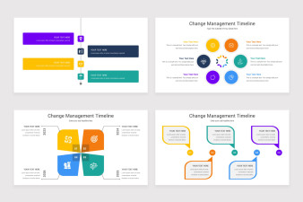 Change Management Timeline Keynote Template | Nulivo Market