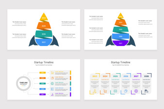 Startup Timeline Keynote Template | Nulivo Market