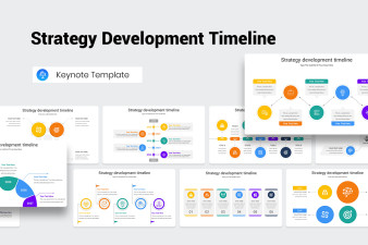Strategy Development Timeline Keynote Template | Nulivo Market