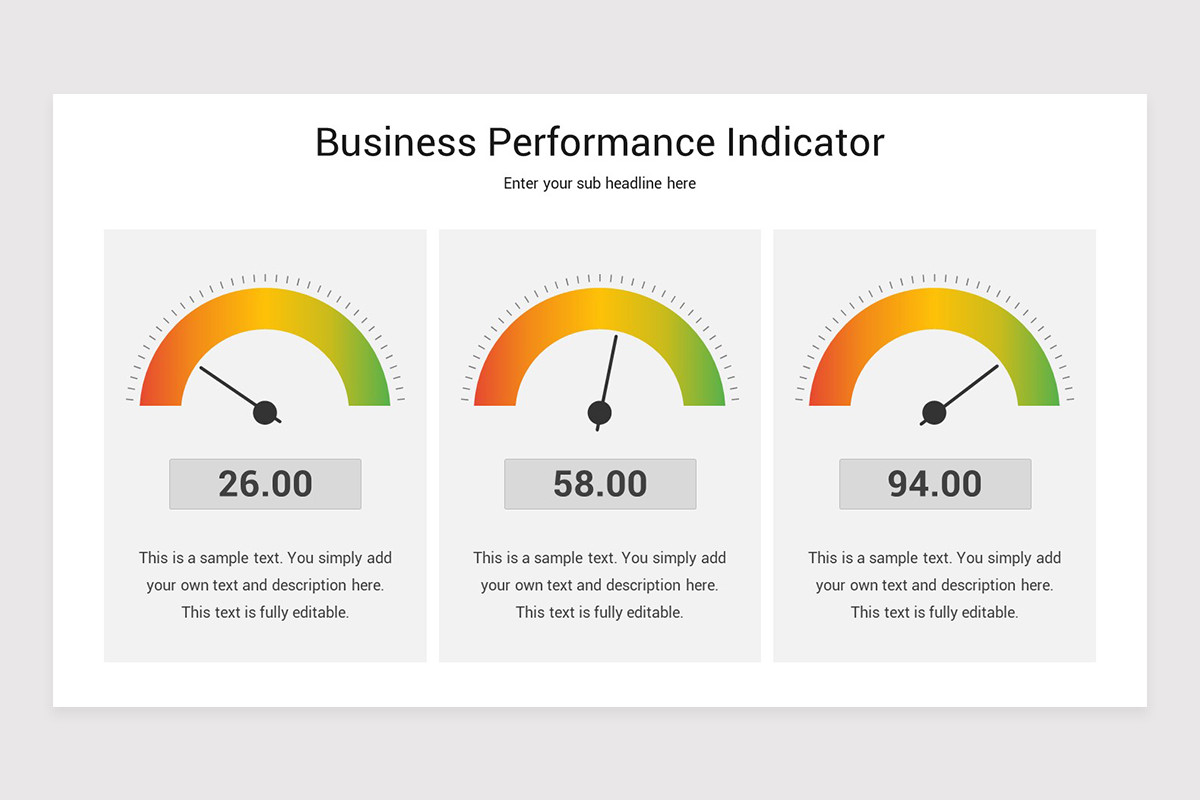 Leading Vs Lagging Indicators PowerPoint Template | Nulivo Market