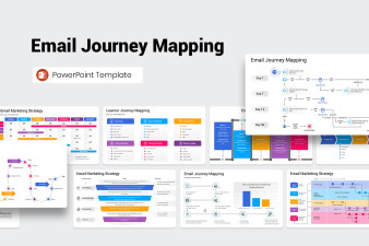 Email Journey Mapping PowerPoint Presentation Template | Nulivo Market