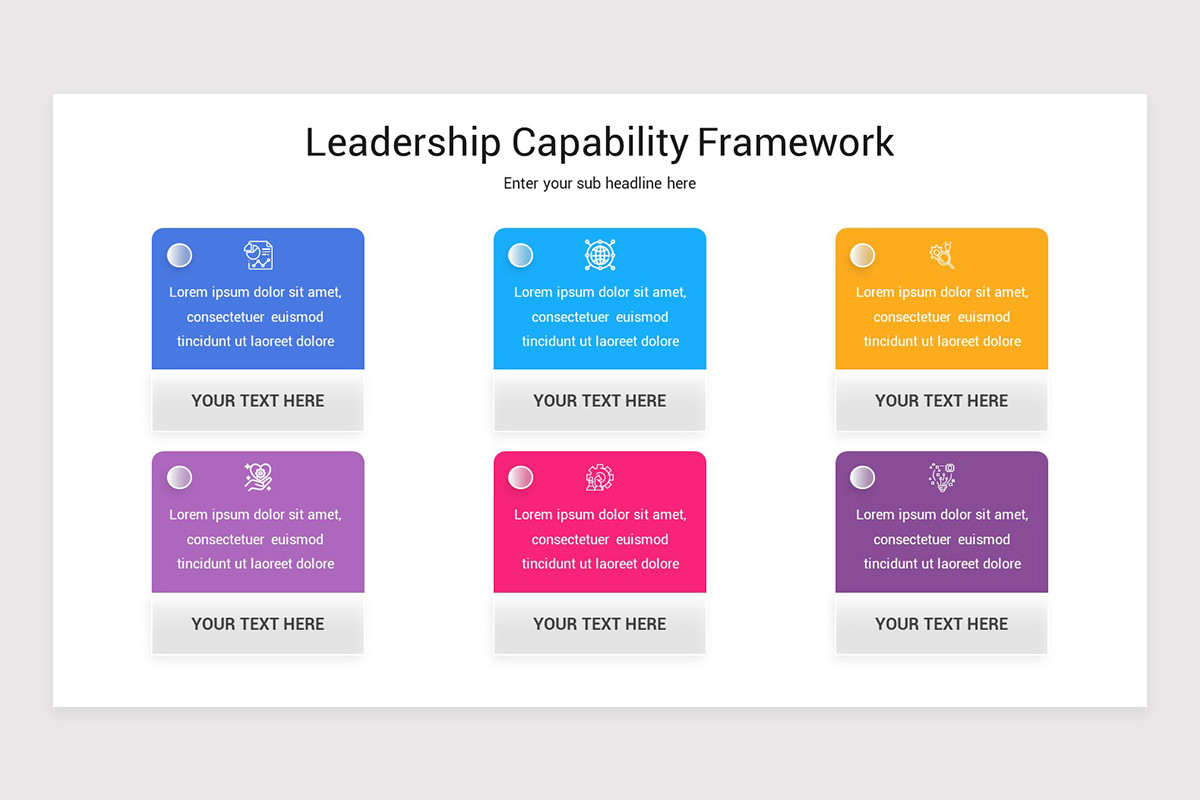 Leadership Capability Framework PowerPoint Presentation Template | Nulivo Market