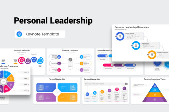 Personal Leadership Keynote Presentation Template | Nulivo Market