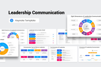 Leadership Communication Keynote Presentation Template | Nulivo Market