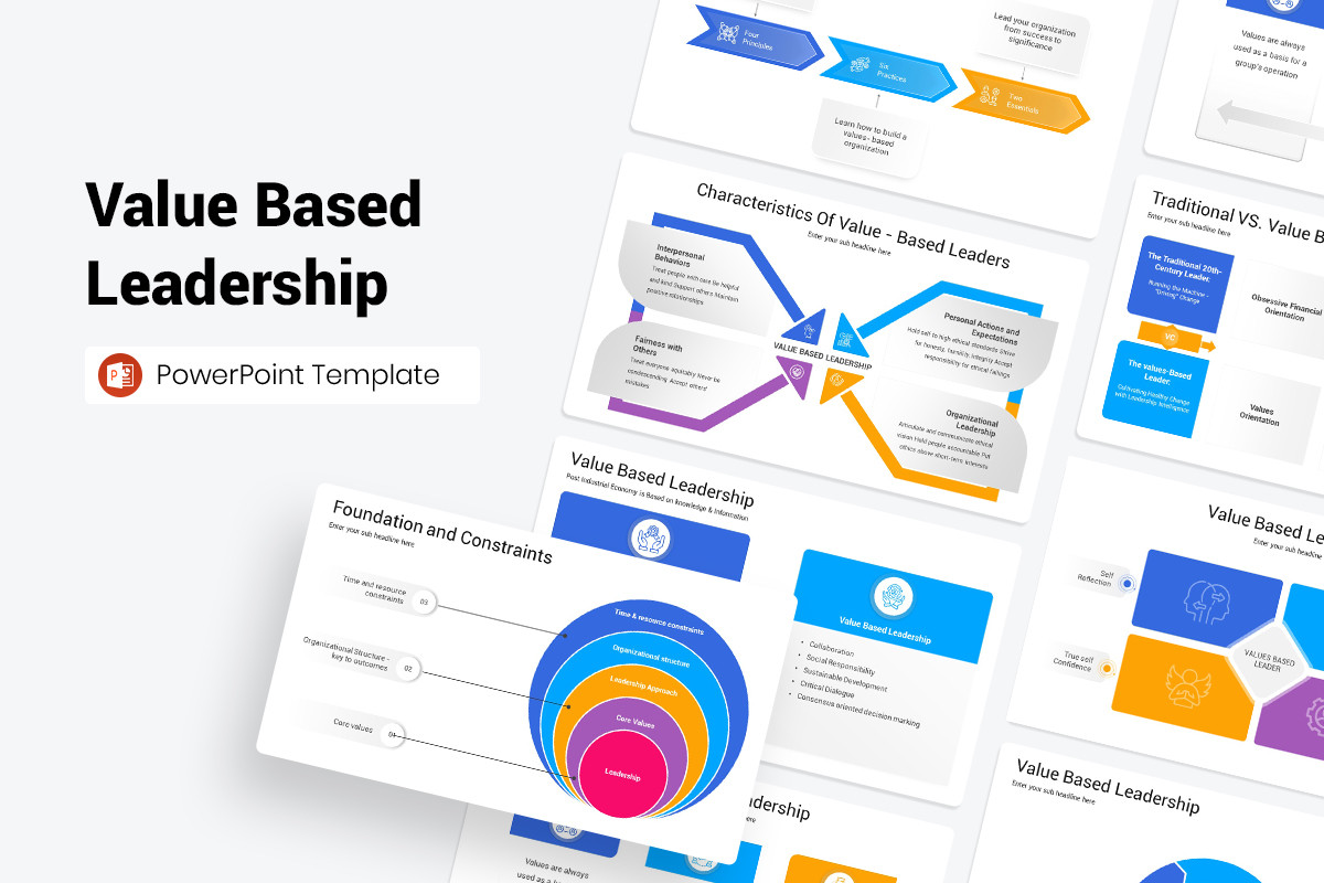 Value Based Leadership PowerPoint Presentation Template | Nulivo Market Value Based Leadership PowerPoint Presentation Template | Nulivo Market
