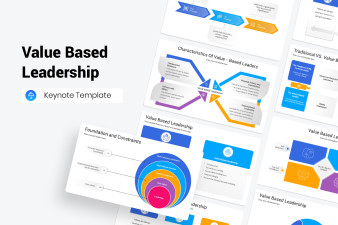 Value Based Leadership Keynote Presentation Template | Nulivo Market