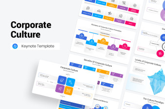 Corporate Culture Keynote Presentation Template | Nulivo Market