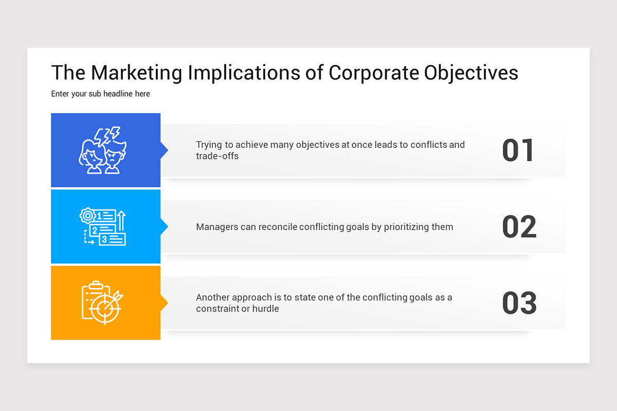 Corporate Objective PowerPoint Presentation Template | Nulivo Market
