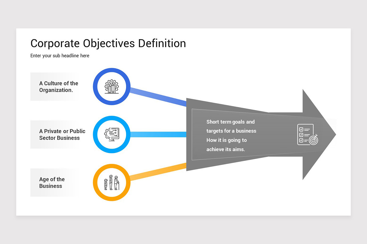Corporate Objective Google Slides Presentation Template | Nulivo Market