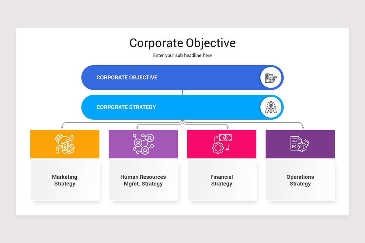 Corporate Objective Keynote Presentation Template | Nulivo Market