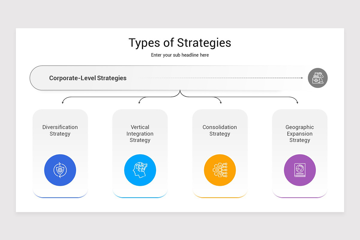 Corporate Strategy Keynote Presentation Template | Nulivo Market