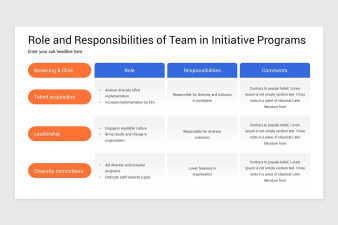Roles And Responsibilities Keynote Template | Nulivo Market