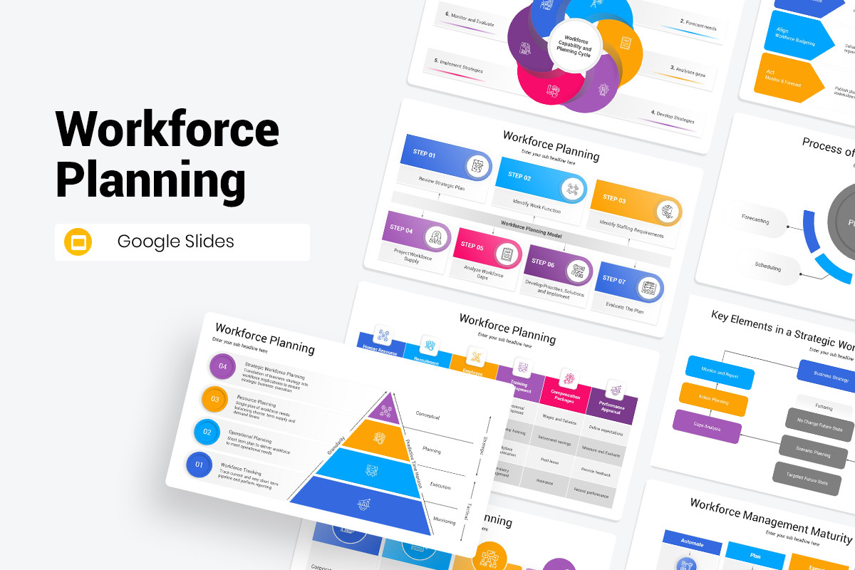 Workforce Planning Google Slides Presentation Template | Nulivo Market