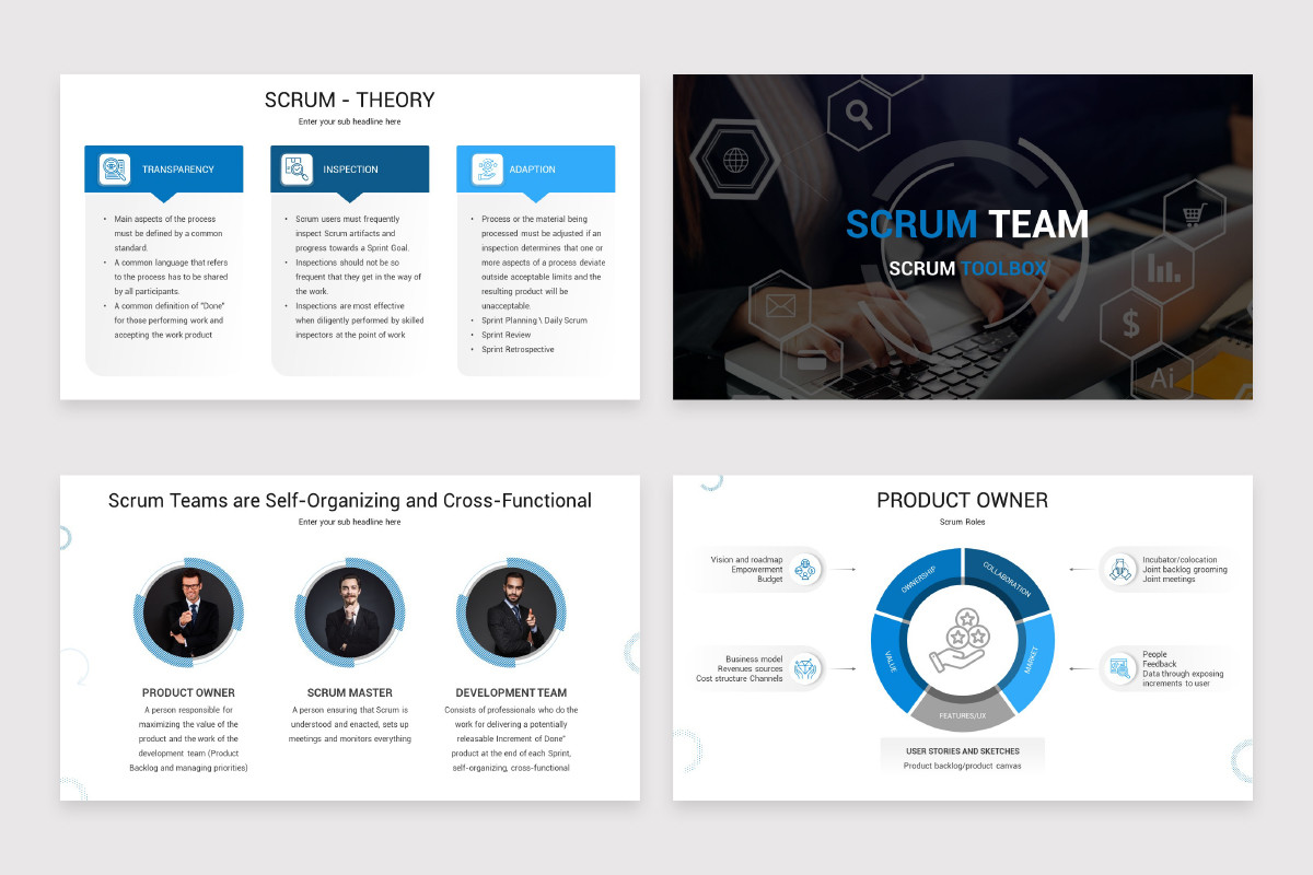 Scrum Toolbox PowerPoint Presentation Template | Nulivo Market