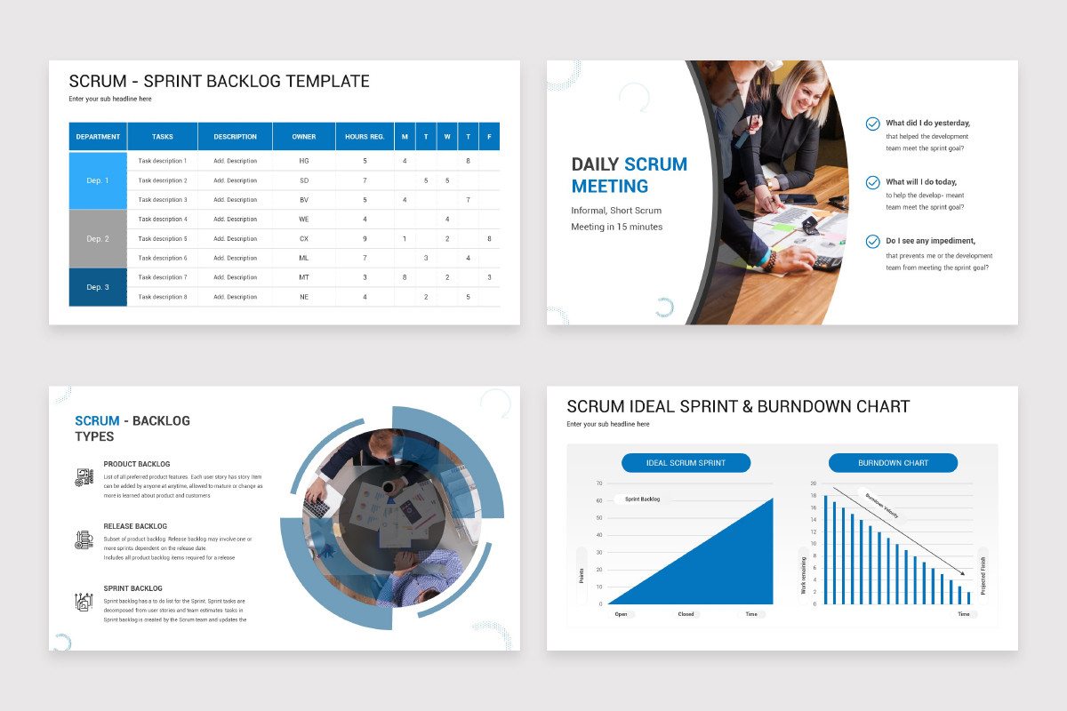 Scrum Toolbox PowerPoint Presentation Template | Nulivo Market