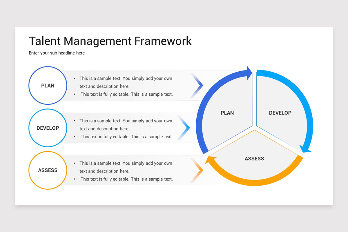 Talent Management Framework Keynote Template | Nulivo Market