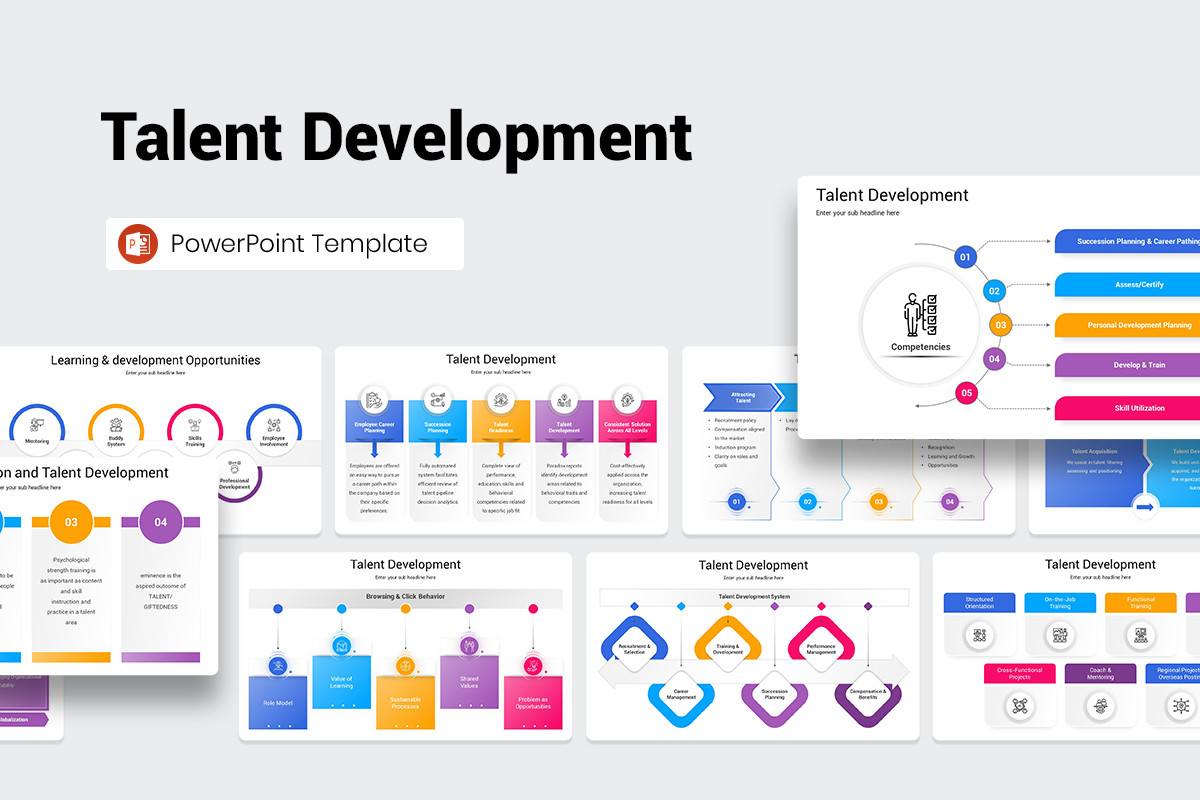 Talent Development PowerPoint Presentation Template | Nulivo Market
