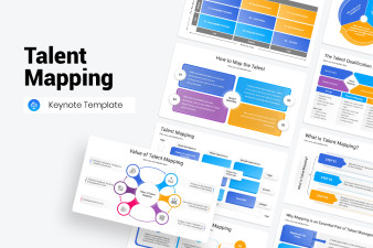 Talent Mapping Keynote Presentation Template | Nulivo Market