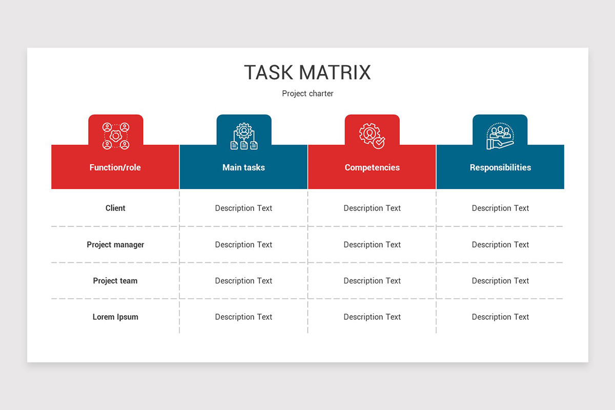 Project Charter Powerpoint Presentation Template Nulivo Market