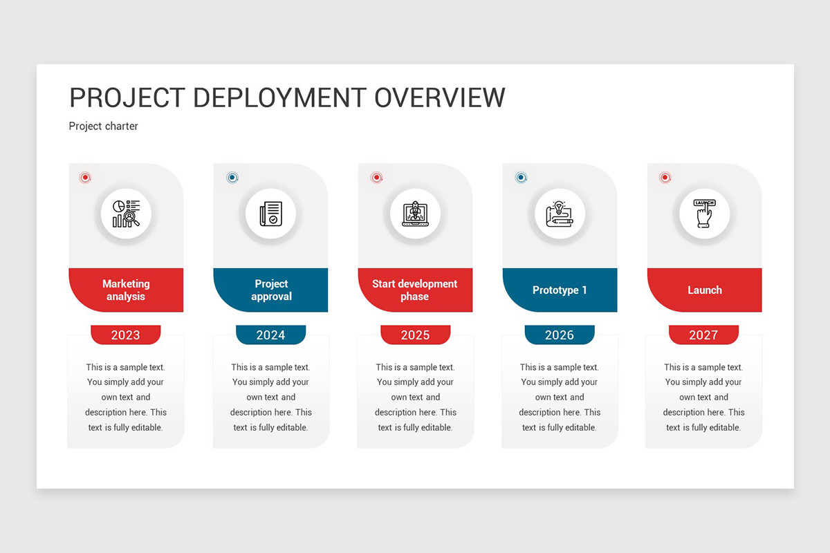 Project Charter PowerPoint Presentation Template | Nulivo Market