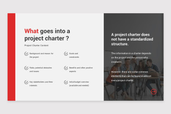 Project Charter PowerPoint Presentation Template | Nulivo Market