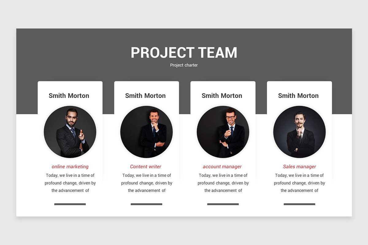 Project Charter Google Slides Presentation Template | Nulivo Market